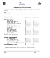 Seller Net Sheet Explainer: Projecting Real Estate Proceeds