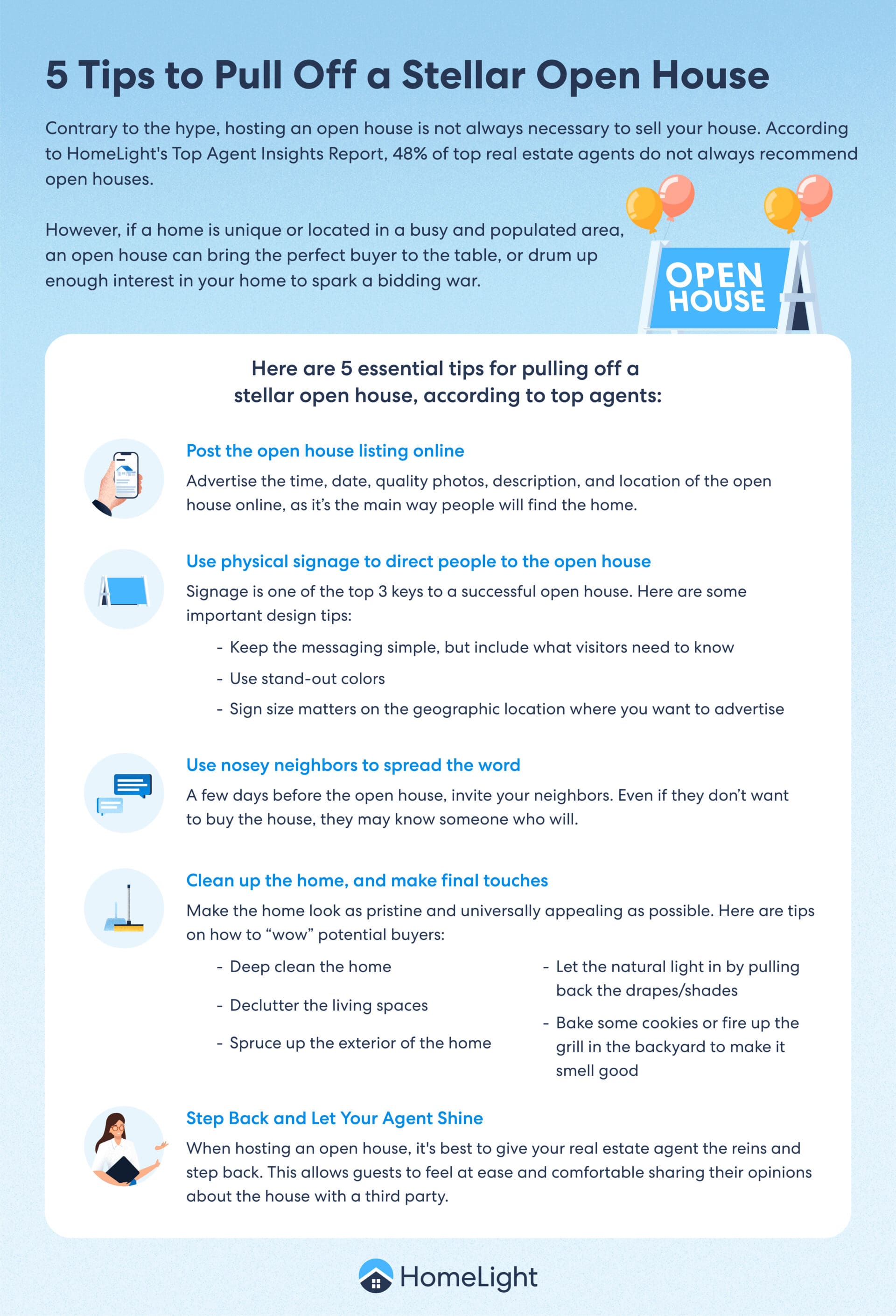 How to Do an Open House Right: Great Tips from Top Agents